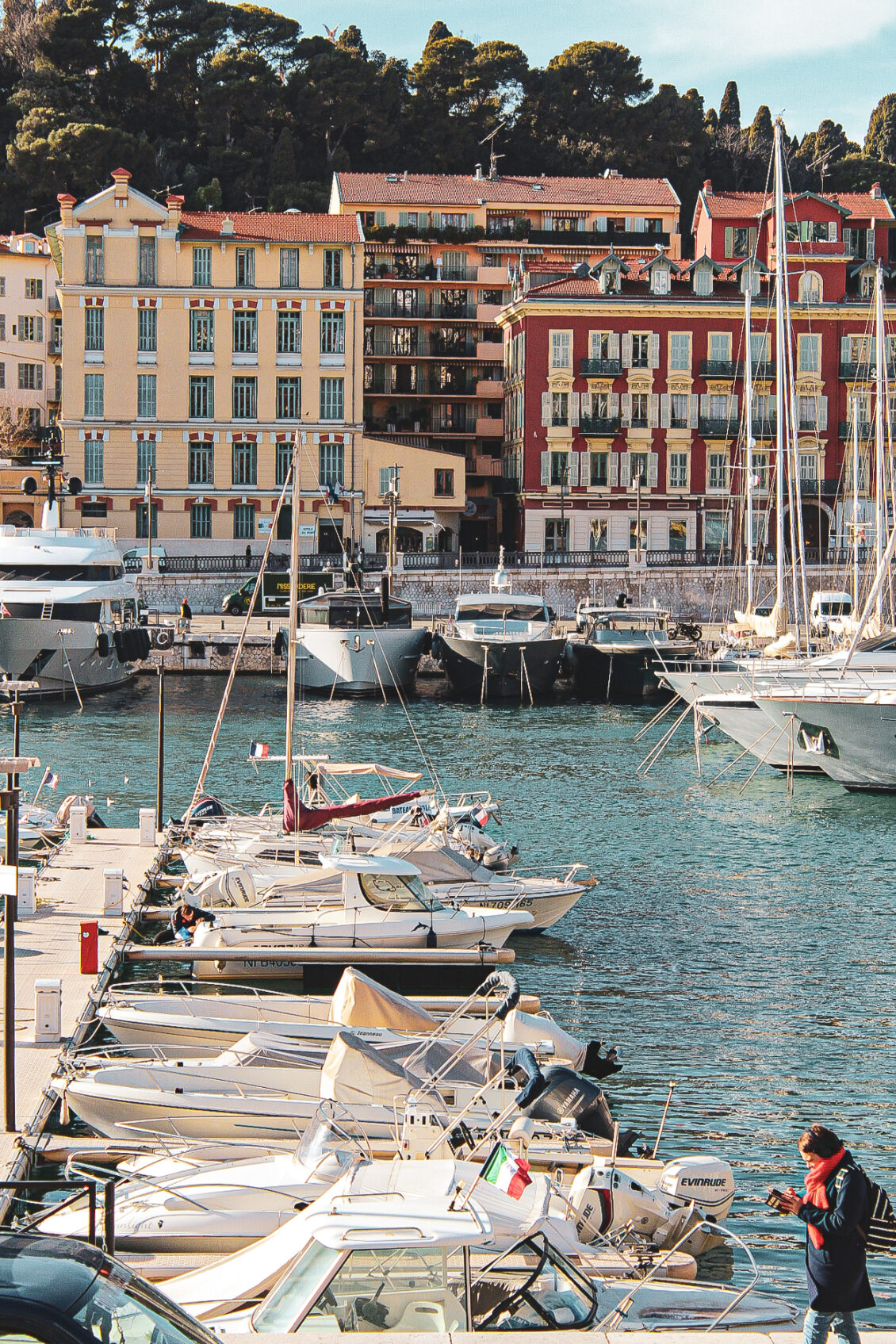 Restaurant italien avec ou sans gluten Nice port